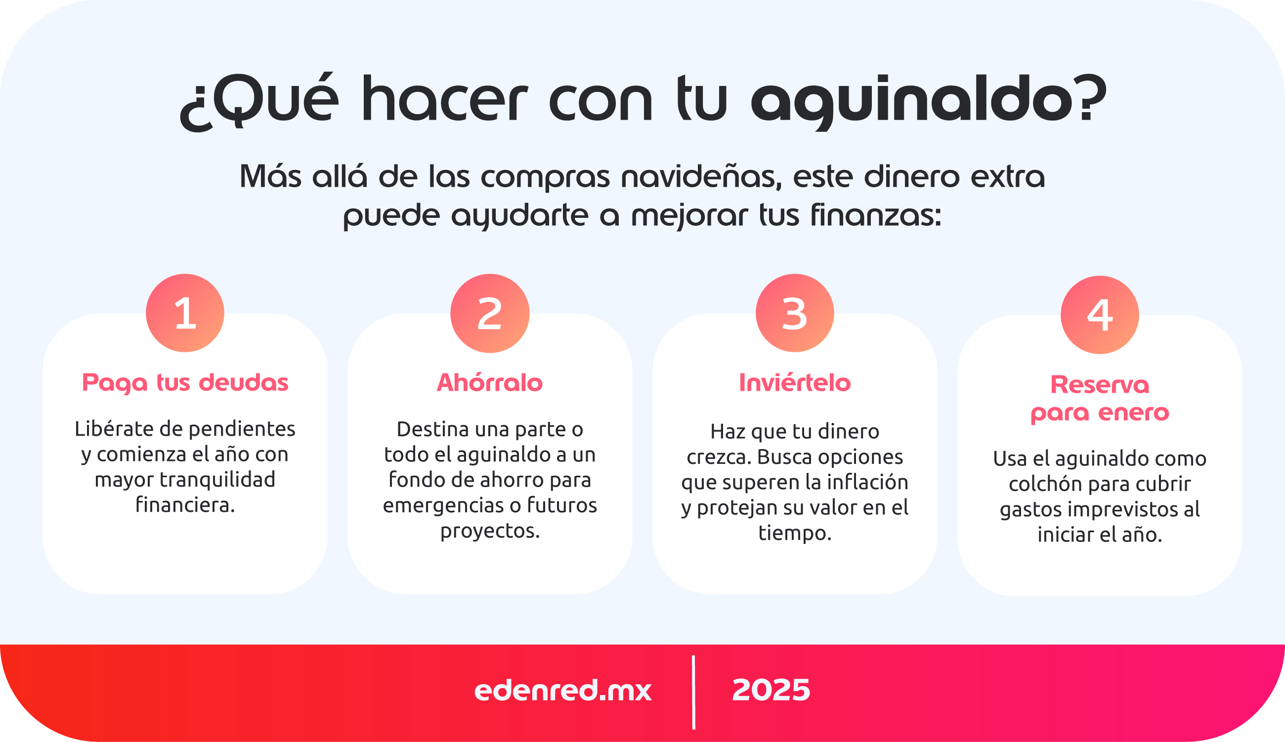 ¿Cómo calcular el aguinaldo?