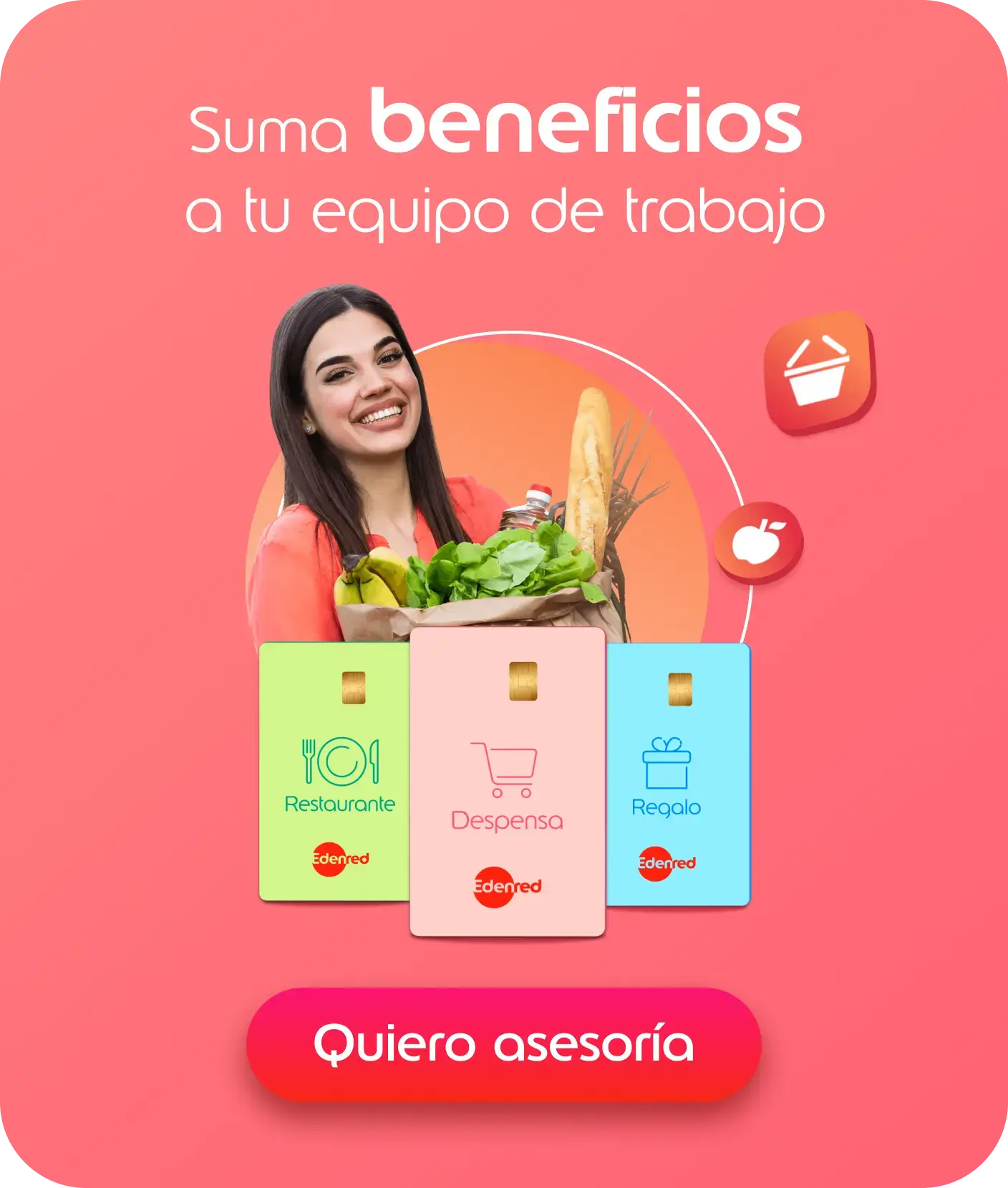 Conoce todas las tarjetas de vales Edenred - Edenred México